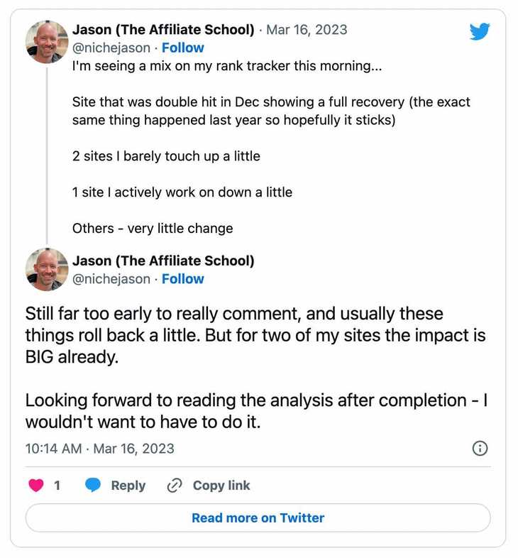 Google March 2023 Core Update and Its SEO Effect